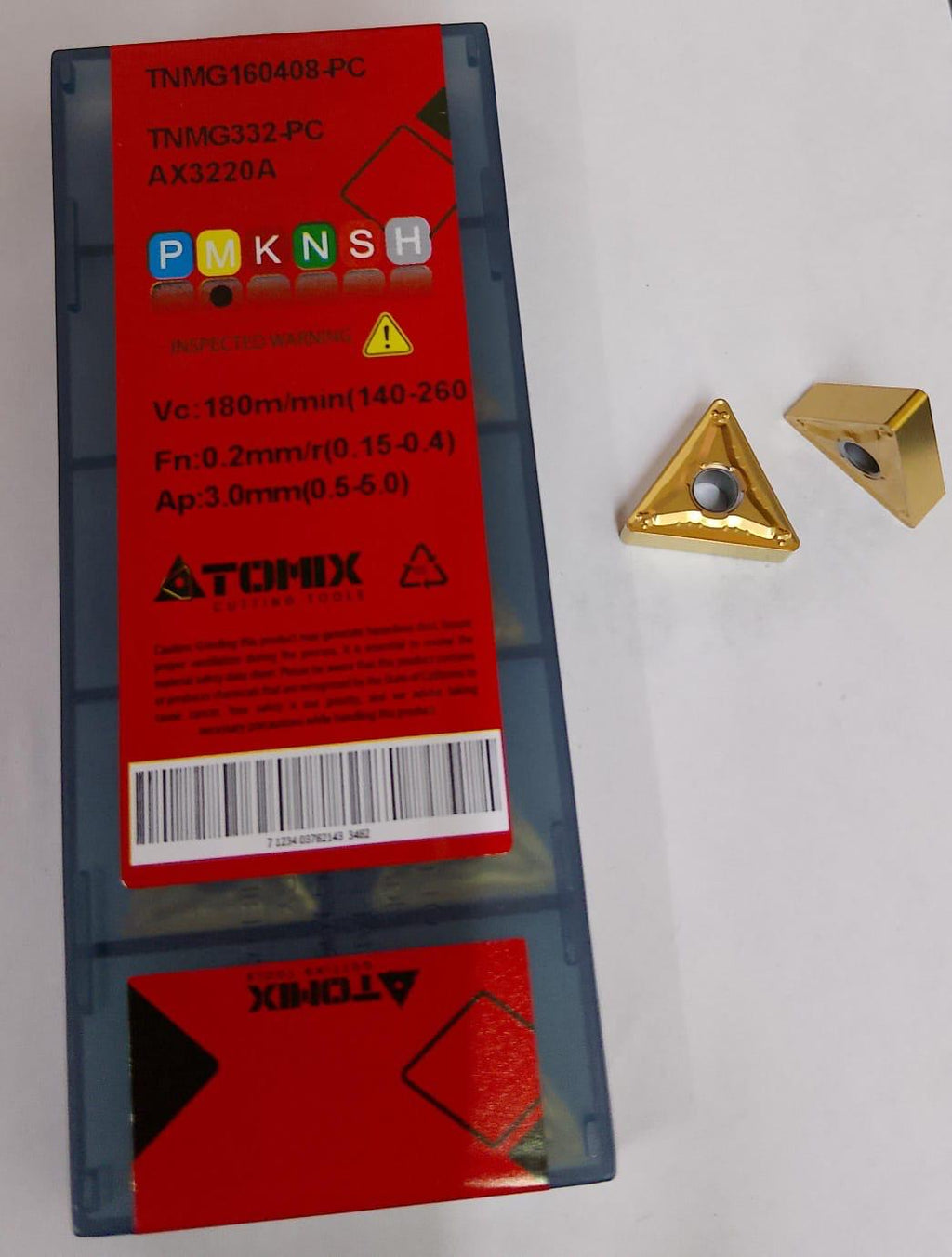 TNMG160408 INSERT (ATOMIX) – Midland Tools