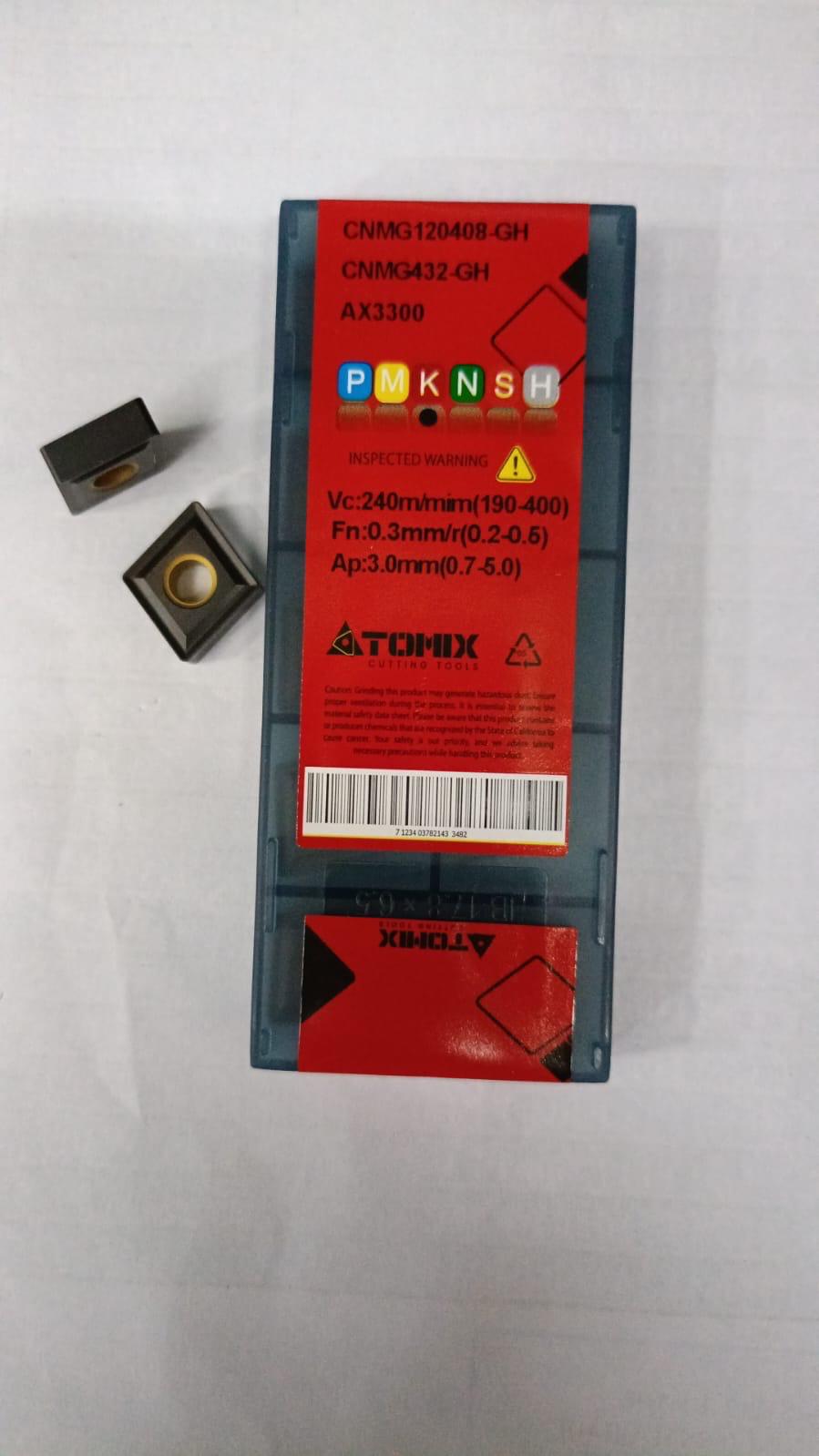 CNMG120408 INSERT (ATOMIX) – Midland Tools