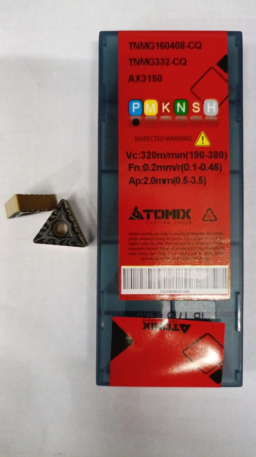 TNMG160408 INSERT (ATOMIX) – Midland Tools