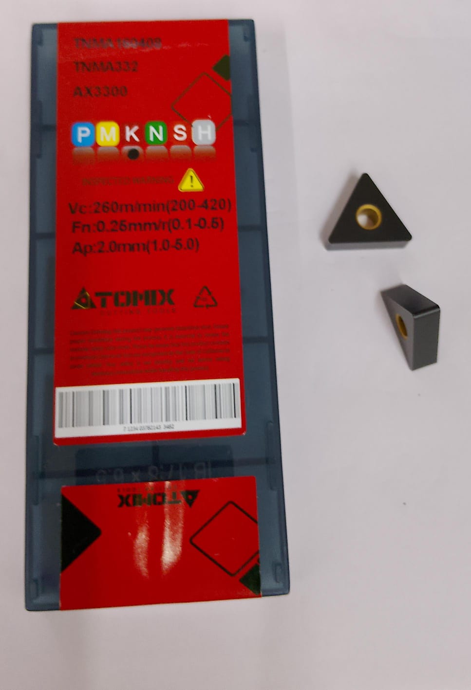 TNMA160408-AX3300 INSERT (ATOMIX) – Midland Tools
